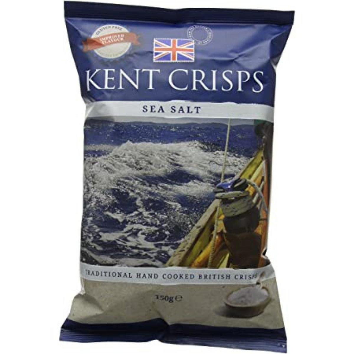 Sea Salt Crisps sold at Groombridge Farm Shop