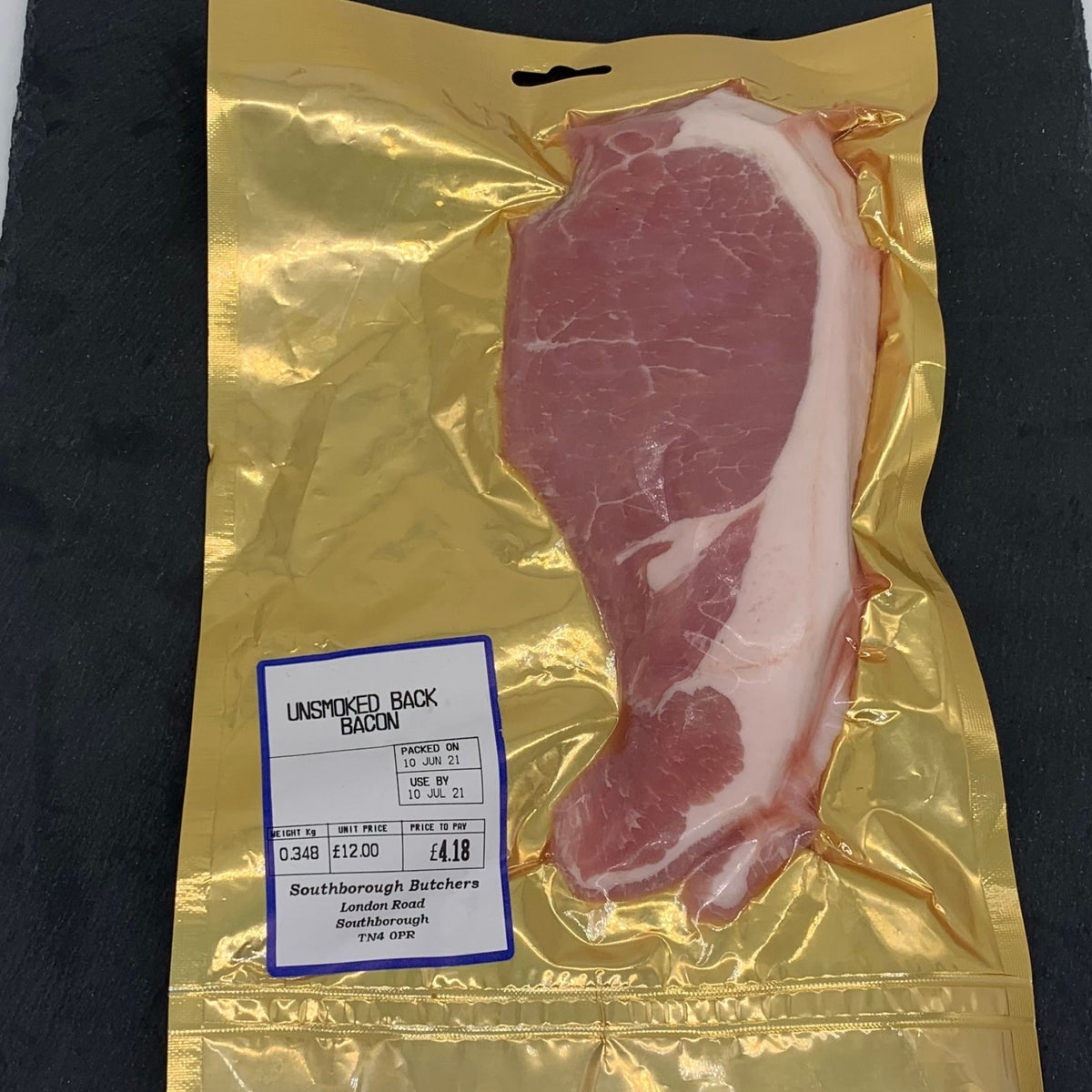 Shop Unsmoked Bacon at Groombridge Farm Shop